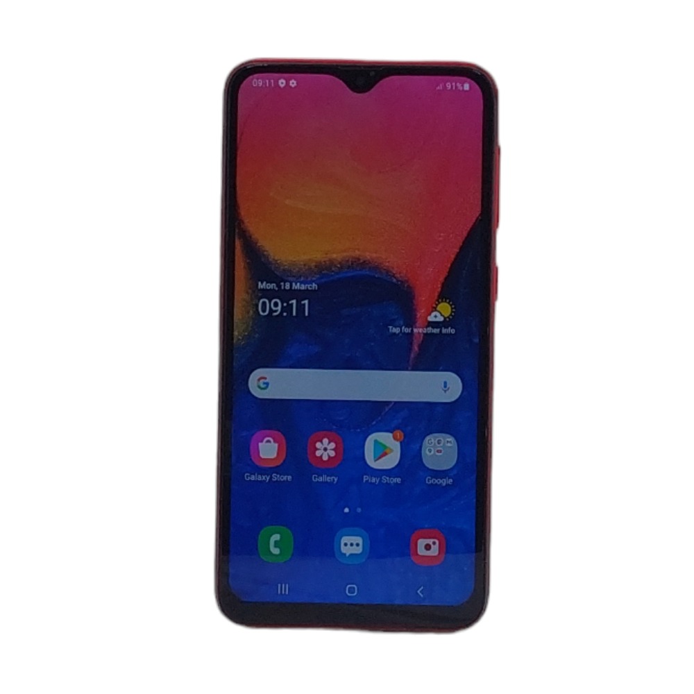 Pre-owned Samsung Galaxy A10 Dual Sim (2GB+32GB) Red, Unlocked - Own4Less